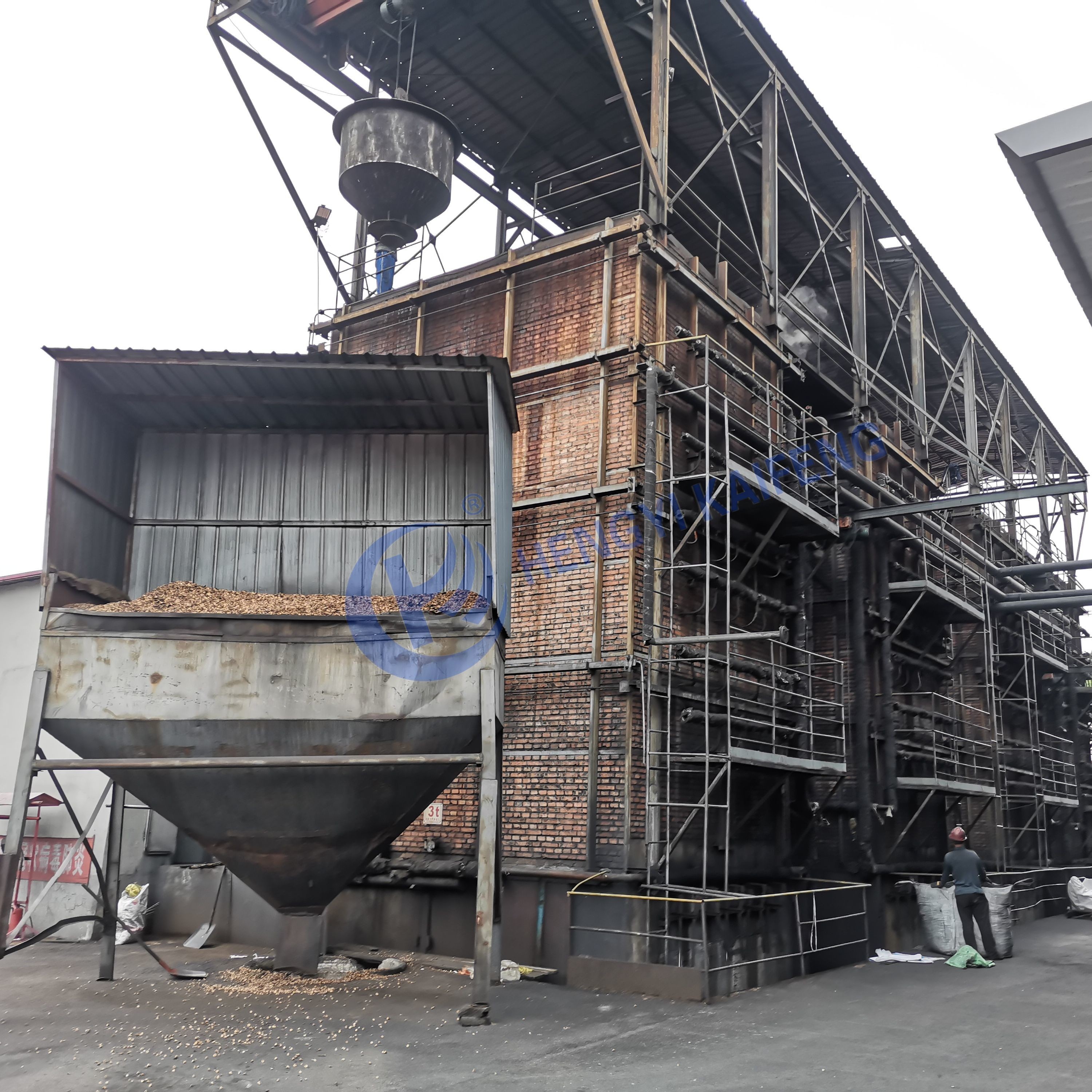 Large SLEP Activated Carbon Activation Equipment ISO9001 Vertical ...